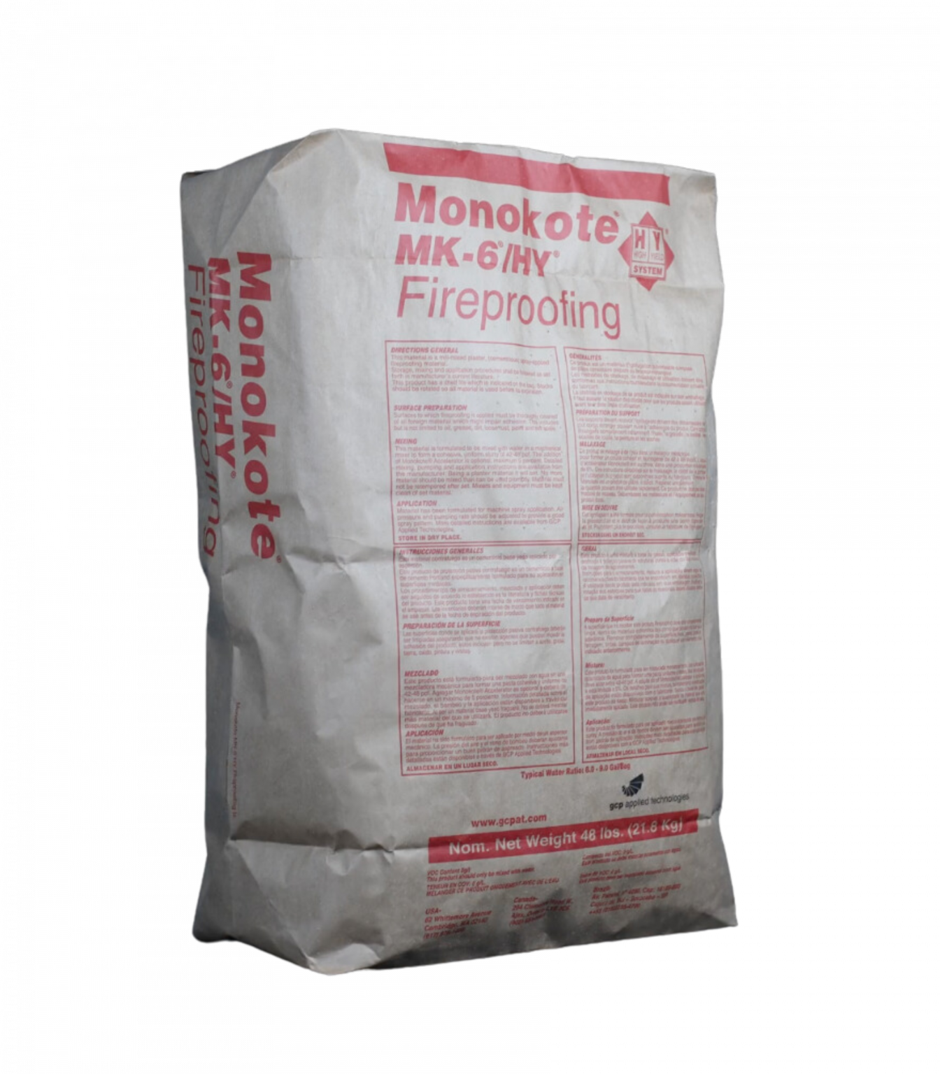 Monokote Patching Compound, 5 gal pail, 14.5 Lb - Fireproofing.US ...